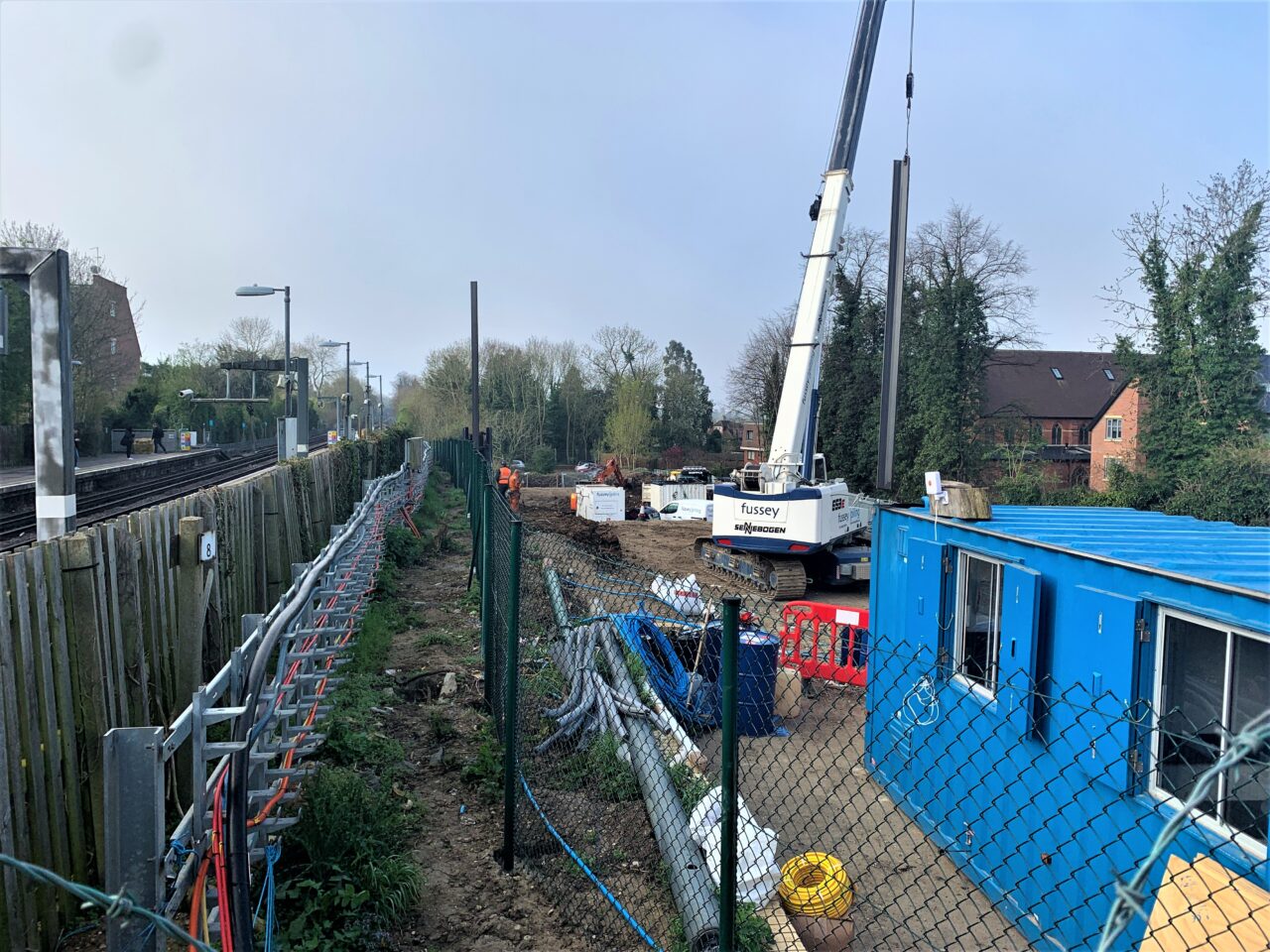 Sheet Piling with Press-in Methods adjacent to a live Railway - Steel ...